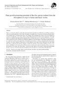 Plant growth-promoting potential of Bacillus species isolated from the ...